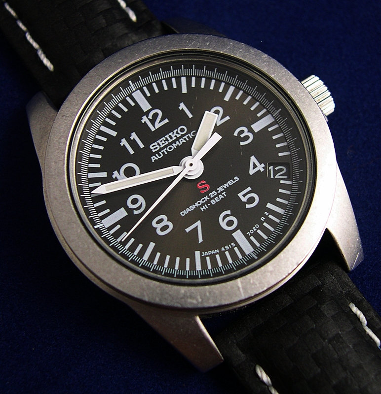 K-Watch: [SOLD] Seiko SUS Military 4S15 (Black dial)