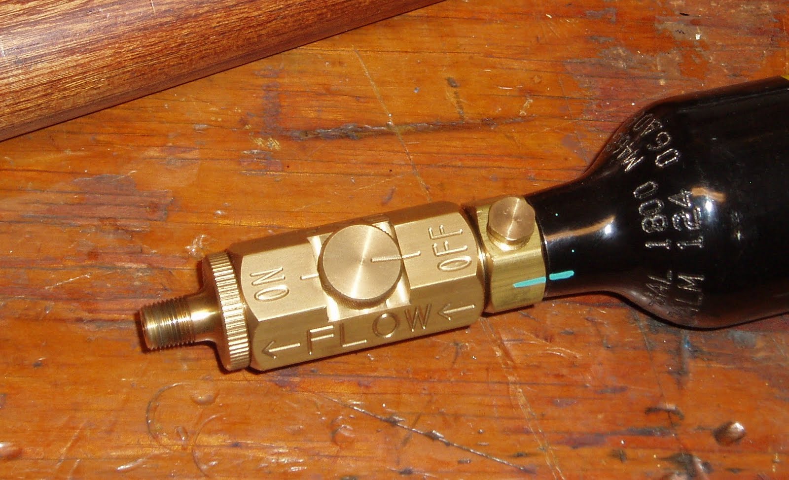 Another Airgun Blog: Making a Bulk-Fill Cap for a Crosman 160--Part 4 Final