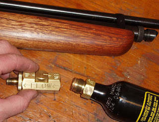 Another Airgun Blog: Making a Bulk-Fill Cap for a Crosman 160--Part 4 Final