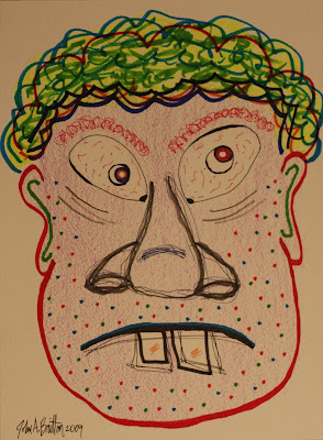 Color Cartoon: Buck Tooth Willy (sketch)