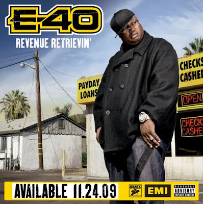 EMINEM: E-40 - Revenue Retrievin’ (Album Cover)
