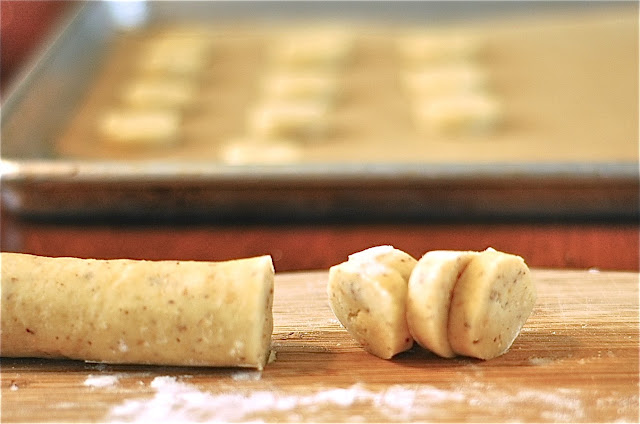 marzipan: Hazelnut Sandwich Cookies