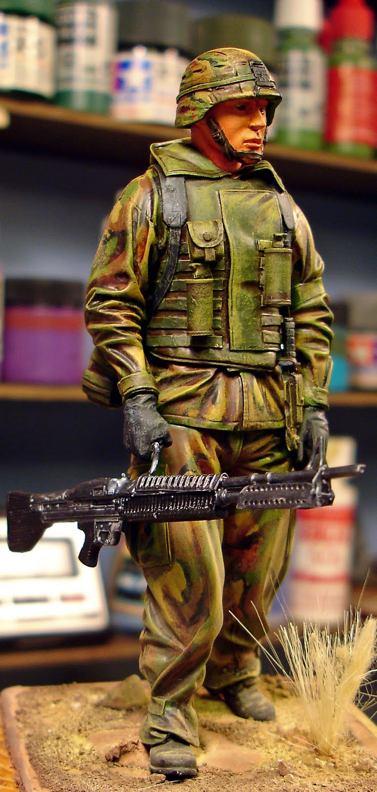 All About Models and Figures: 120mm M-60 Gunner