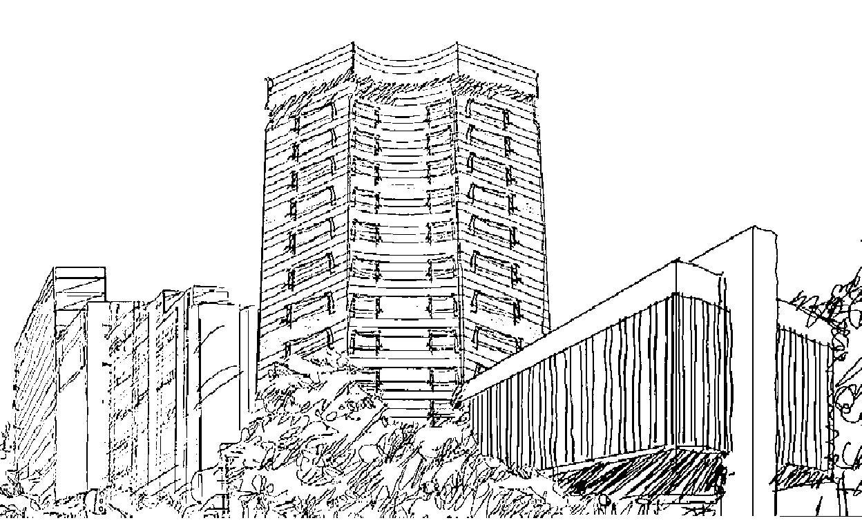 Almir e Suzana: Predios em São Paulo para Colorir