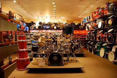 Sam Ash California: New Sam Ash Drum Shop on Sunset Blvd. in Hollywood