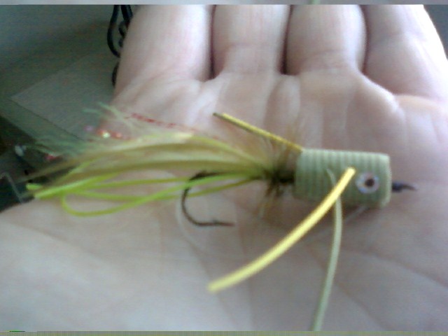 BUGGIN' OUT.: Custom Foam Fly - Popping Bug - Bass