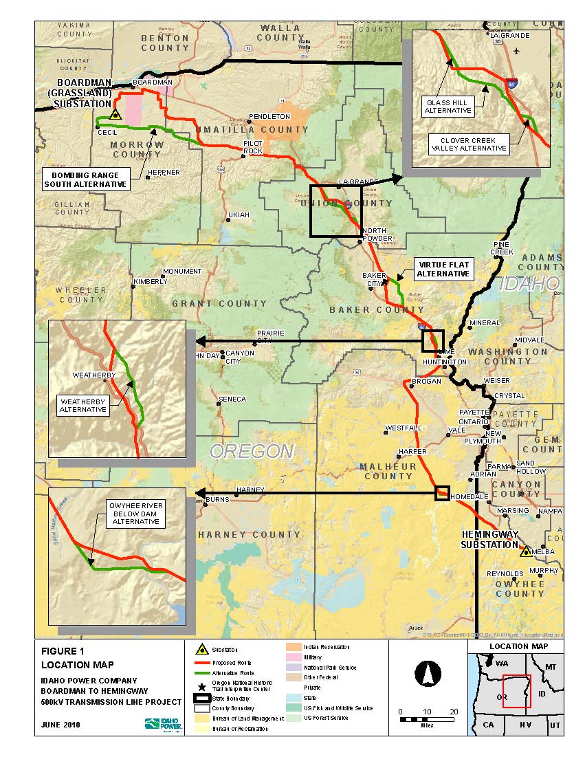 Stop Idaho Power: Final B2H Route Community Advisory Meetings