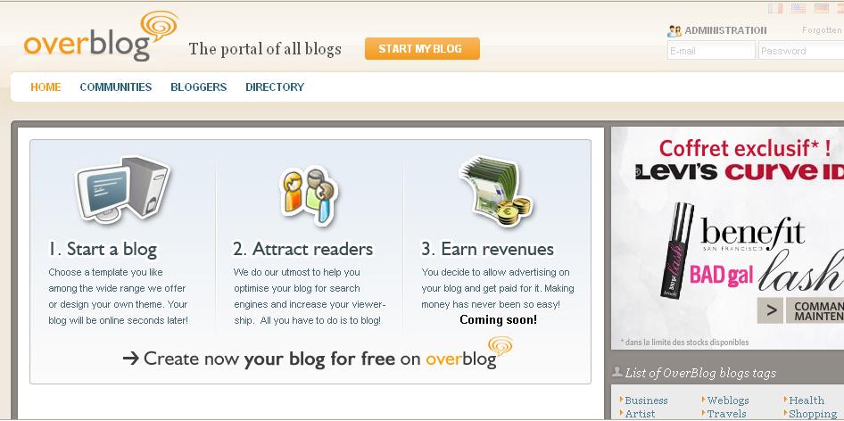 Free Blog Websites: Top 10 Free Blogging Platforms ~ Web Knowledge