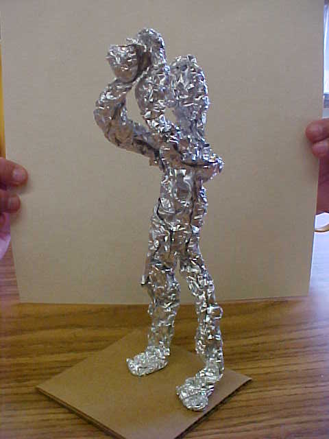 Mrs. Boothe's Art Class: 5th grades foil figures