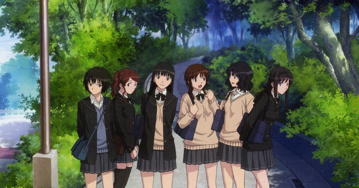 kuroyukianime: amagami SS OP1,2 ED1-8 + character image y original ...