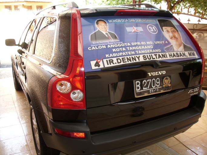 branding iklan angkot: sticker kaca film, sandblast & one way vision ...