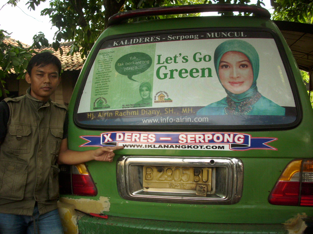 branding iklan angkot: branding bergerak / iklan angkot dalam promo ...