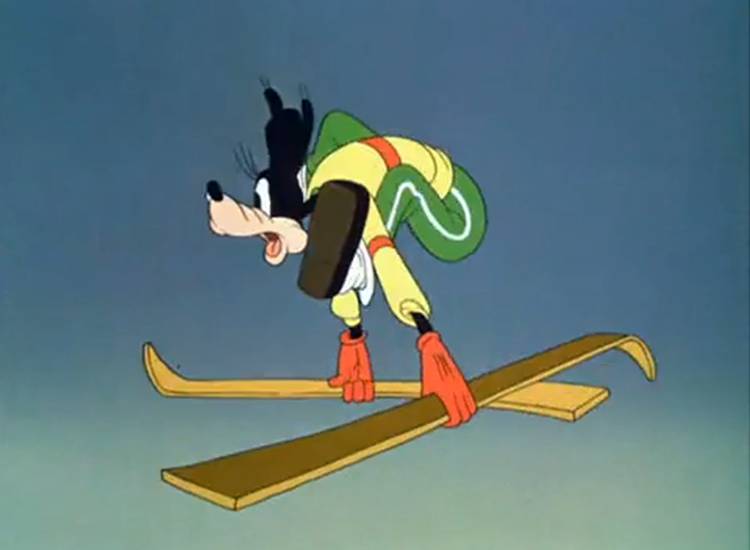 Skier Disney
