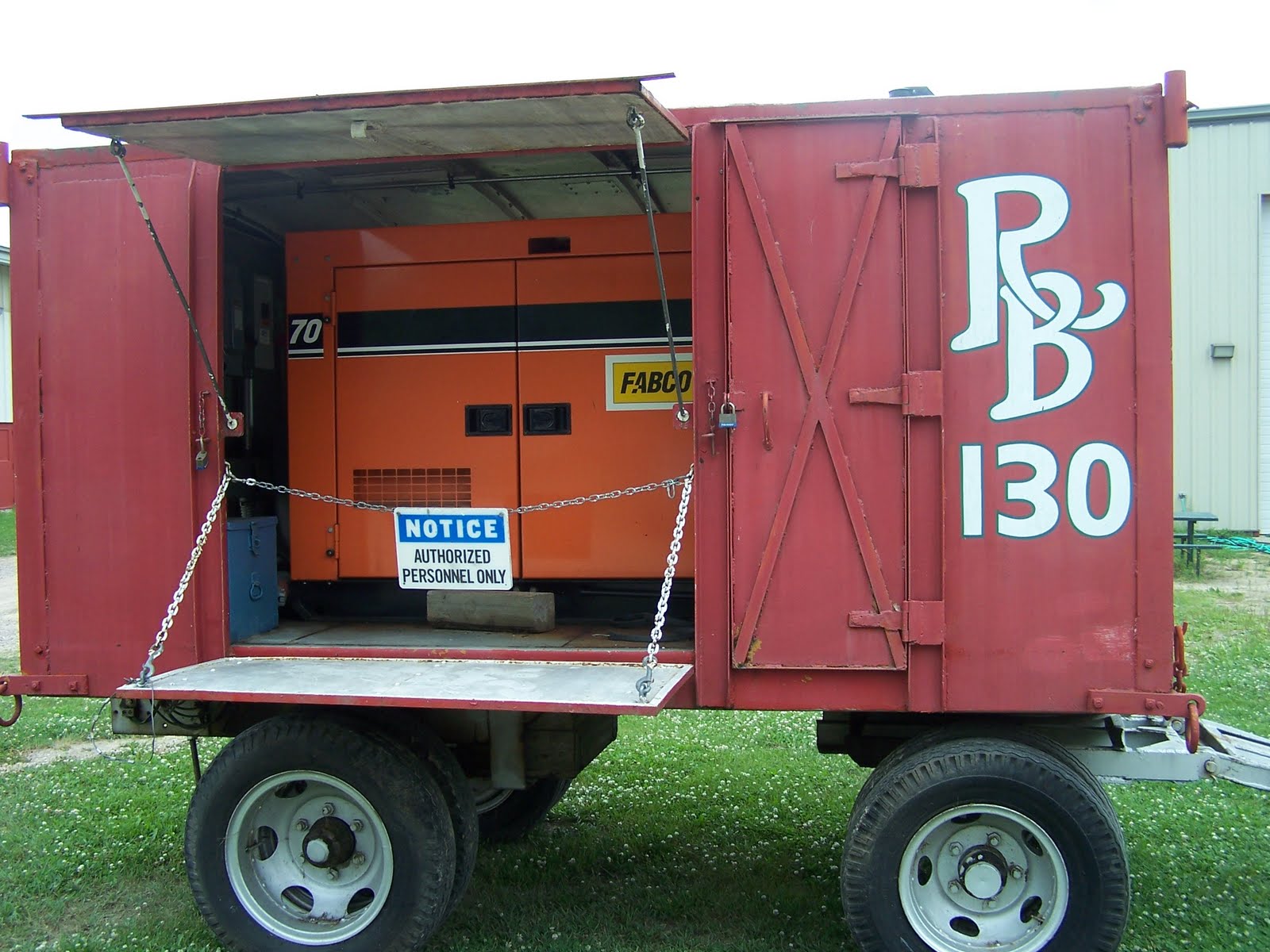 Sawdust and Spangles: RBBB Generator wagon