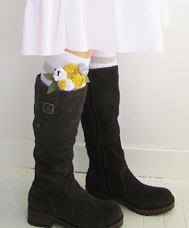 creatively christy: Embellished Socks