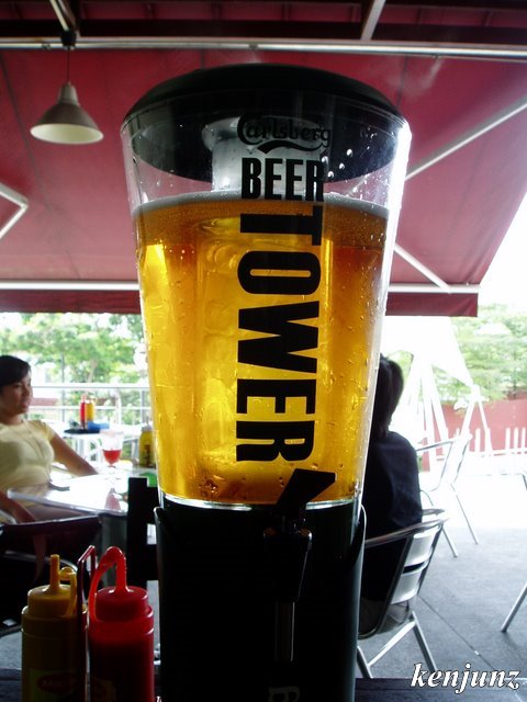 Junning into the Walks of Ken: Cheapest Beer Tower Restaurant ...