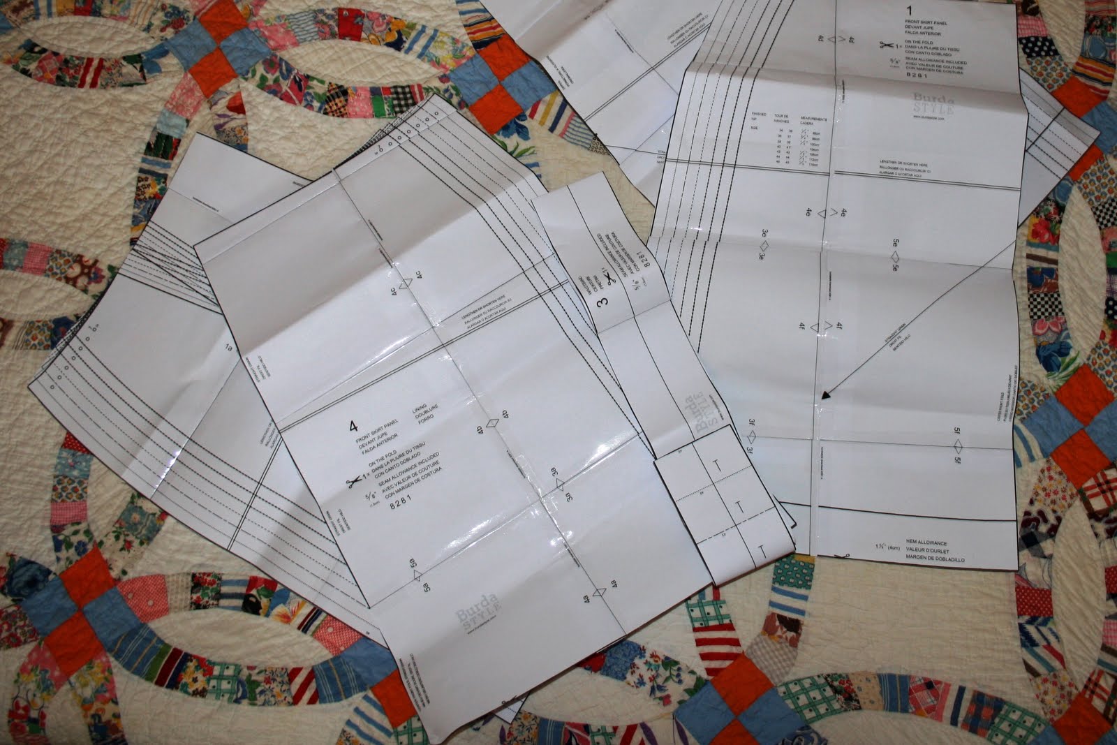 All things quilty... and sewy.: Burda Style printable patterns - how ...