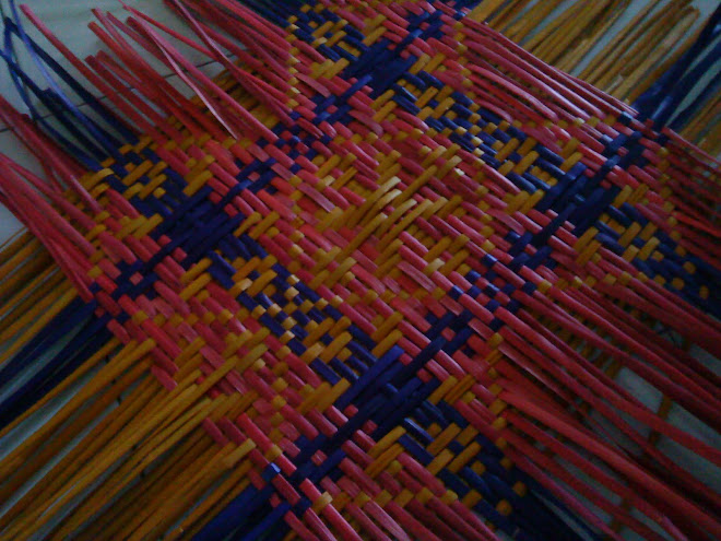 langkah-langkah membuat anyaman