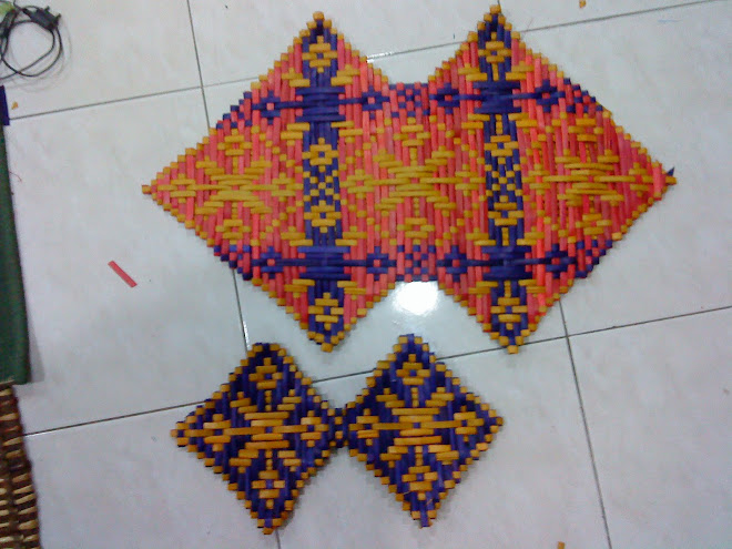 langkah-langkah membuat anyaman