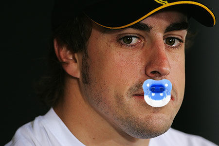 Life in The Algarve: Cry Baby Fernando Alonso