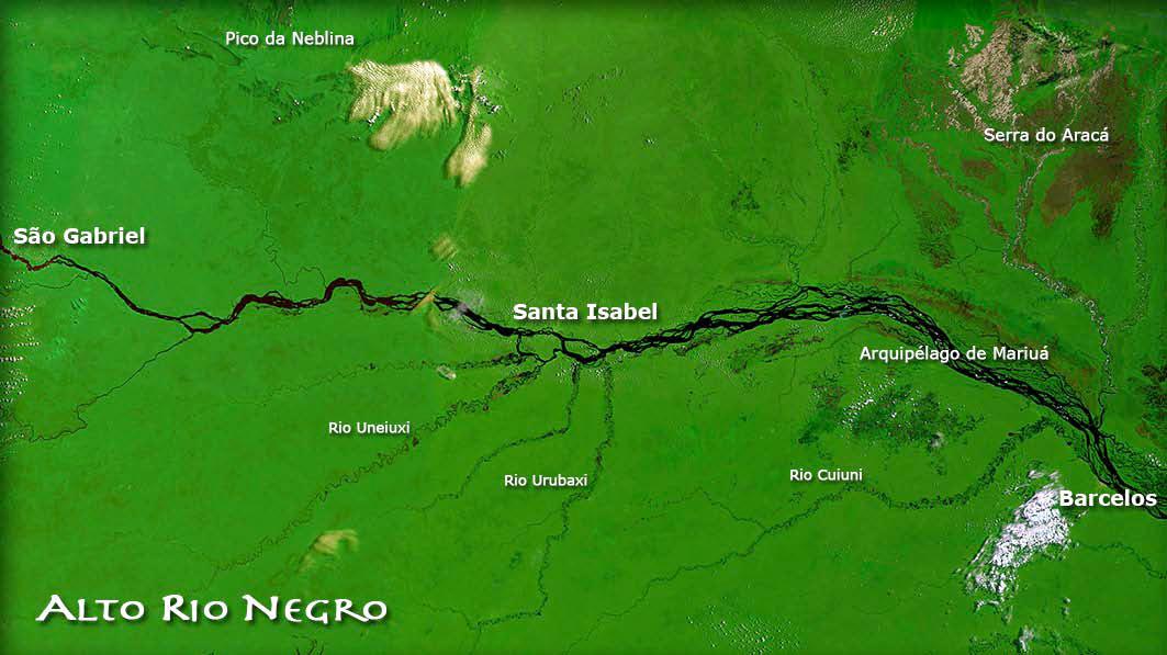 O El Dorado é aqui: Santa Isabel do Rio Negro