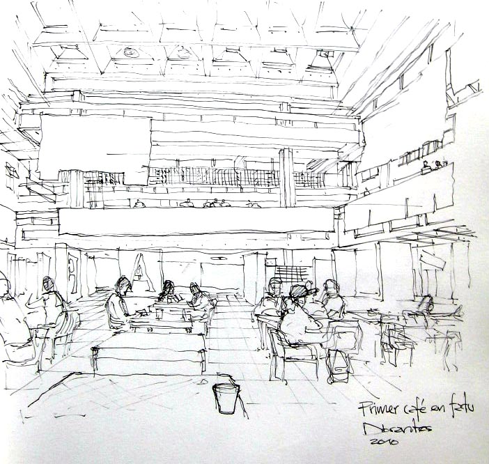Urban Sketchers Argentina: FADU, Universidad de Buenos Aires