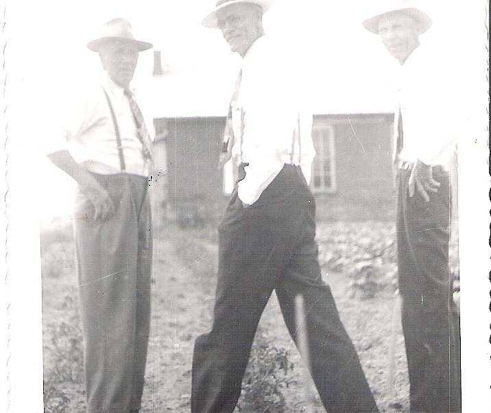 AT THE RIVERBEND: Albert Elling's family