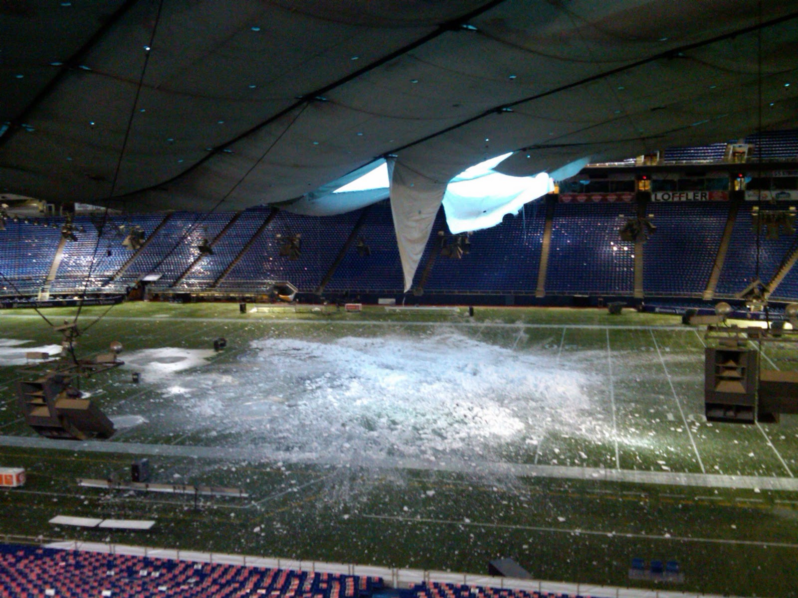 Ticket King Insider: Metrodome Roof Collapse