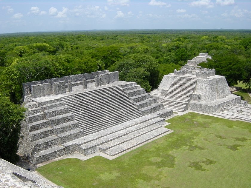 Ecoturismo México: edzná zona arqueológica