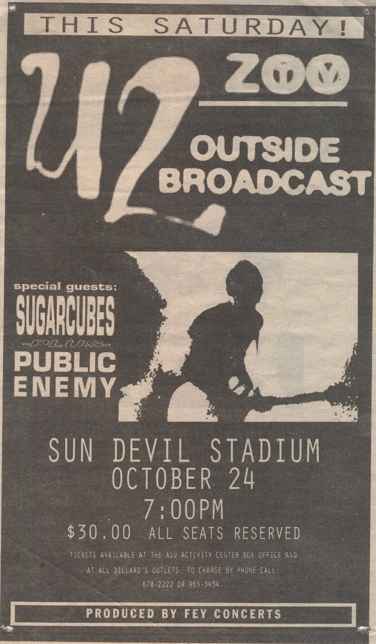 Life on this Planet: U2 1992: Memorable Concerts Part 2