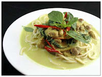 Cook At Home - My Kitchen-Cooking Recipe: Green Curry Spaghetti