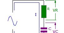 The formula for Series RC circuit with Phasor Diagram - EngineerMaths ...