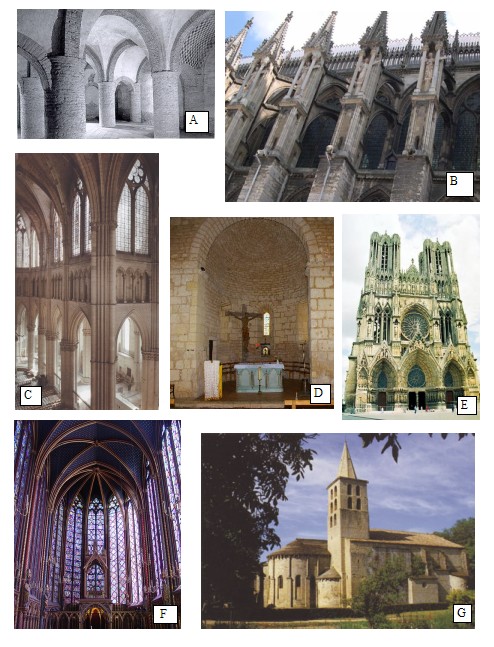 la classe d'histoire : Art roman, art gothique