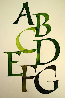 Roann Mathias Calligraphy: Workshop with Charles Pearce