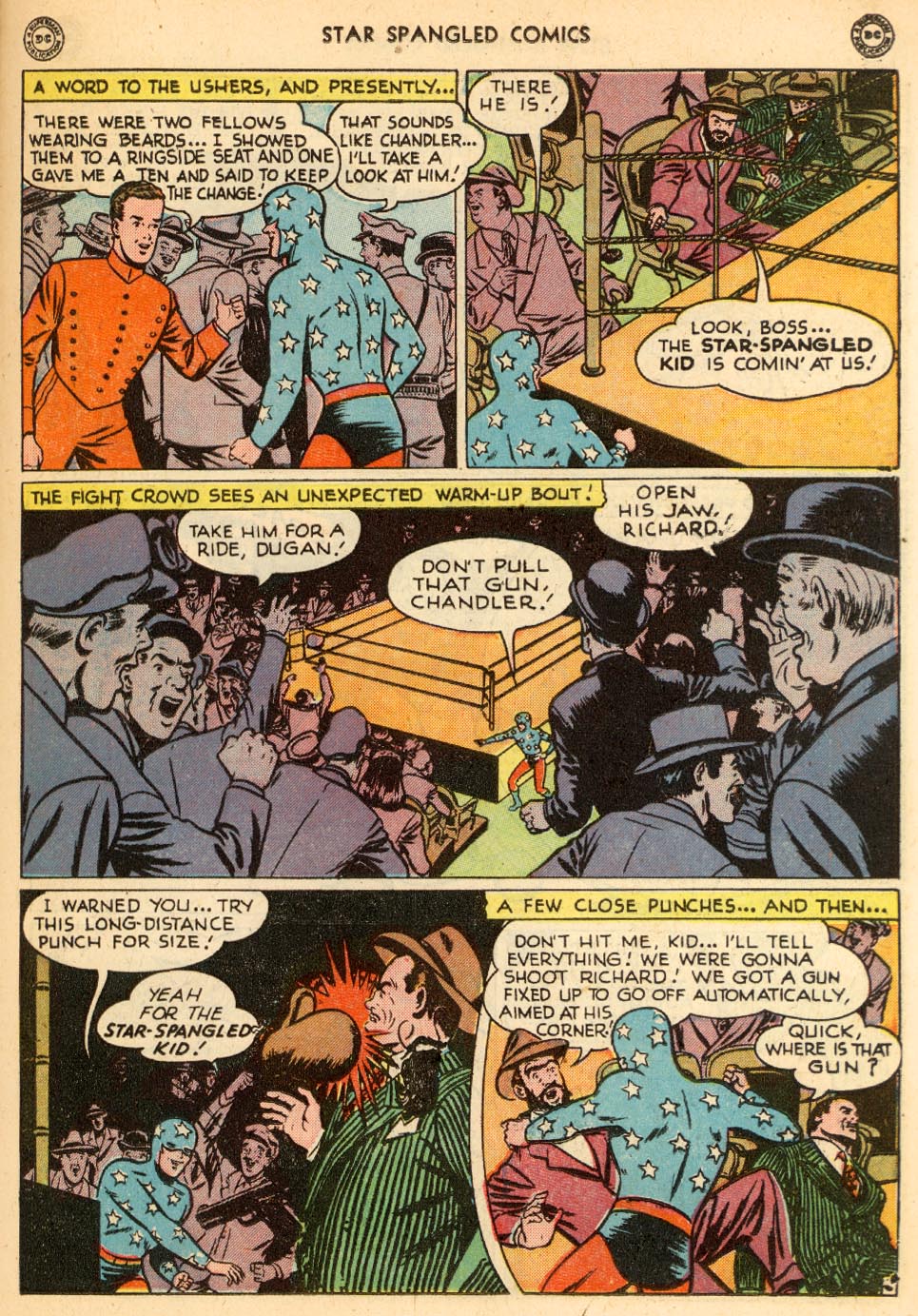 Read online Star Spangled Comics comic - Issue #76