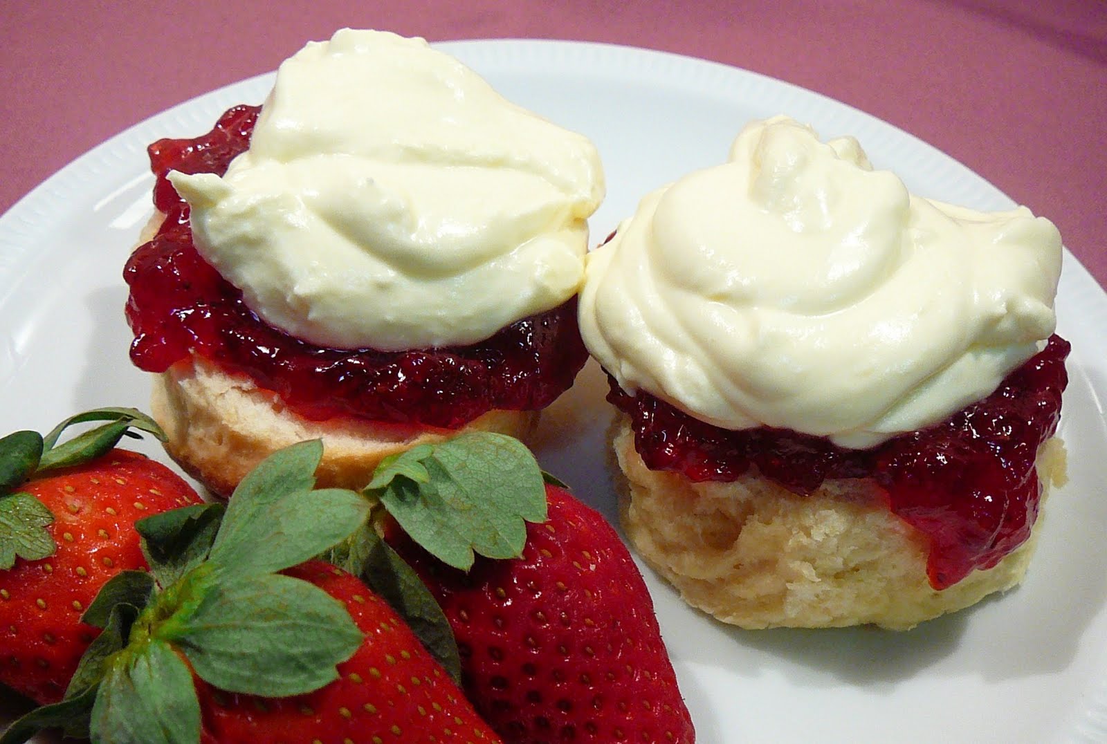 Scones, Jam and Cream