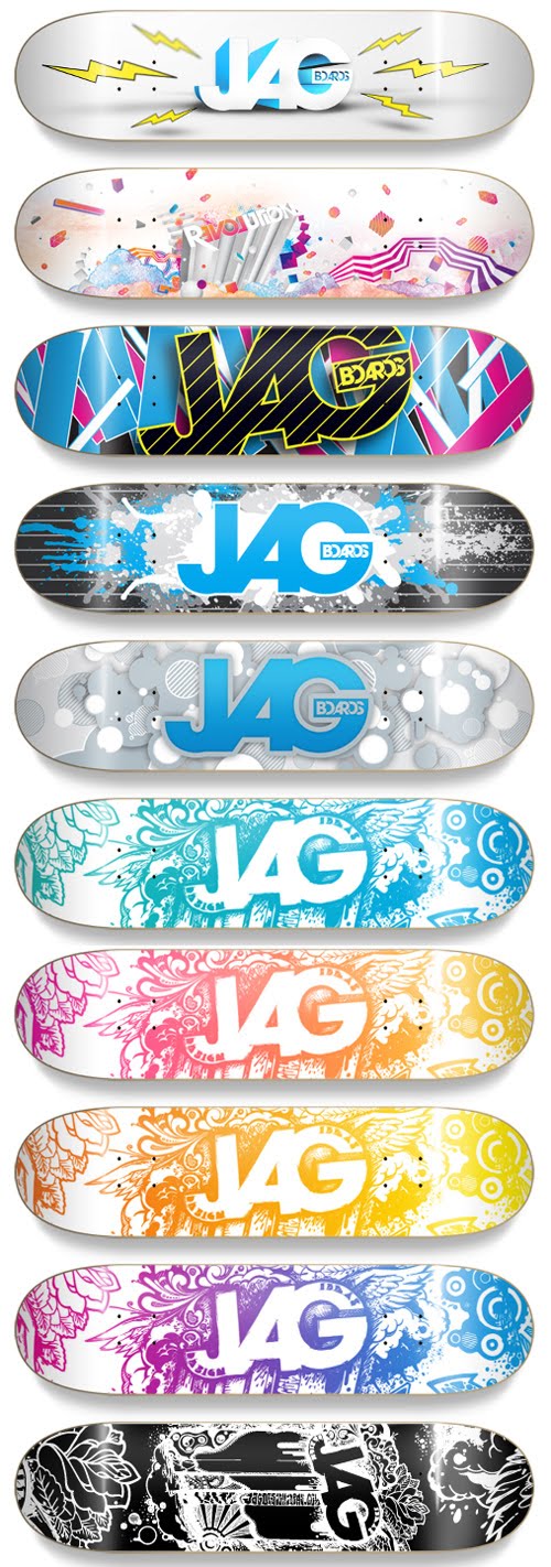 Muamba do Paraguai: 100 incríveis artes de shapes de skate