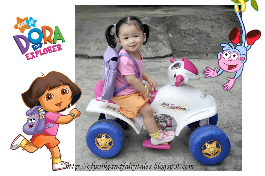 Of Pinks and Fairy Tales: Andrea's "Dora" Weekend