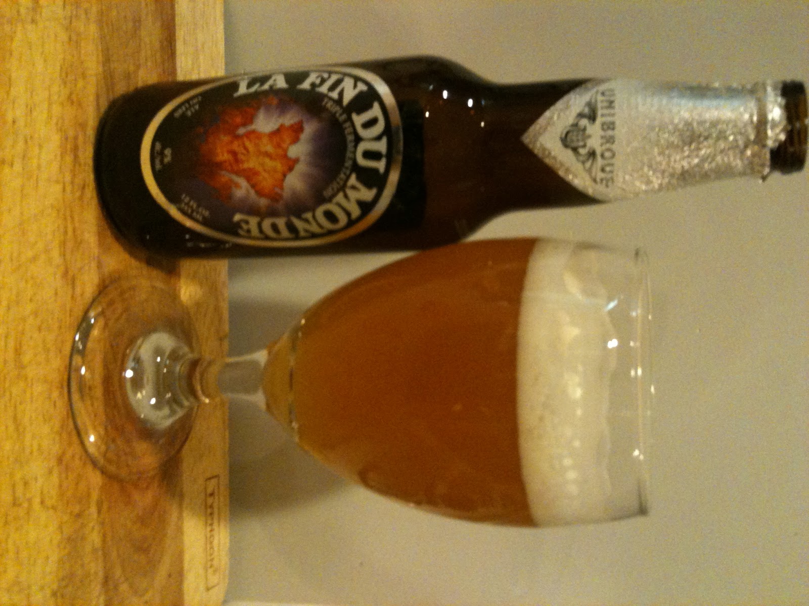 Diary of a Beer Drinker: Beer 210 - Unibroue La Fin Du Monde