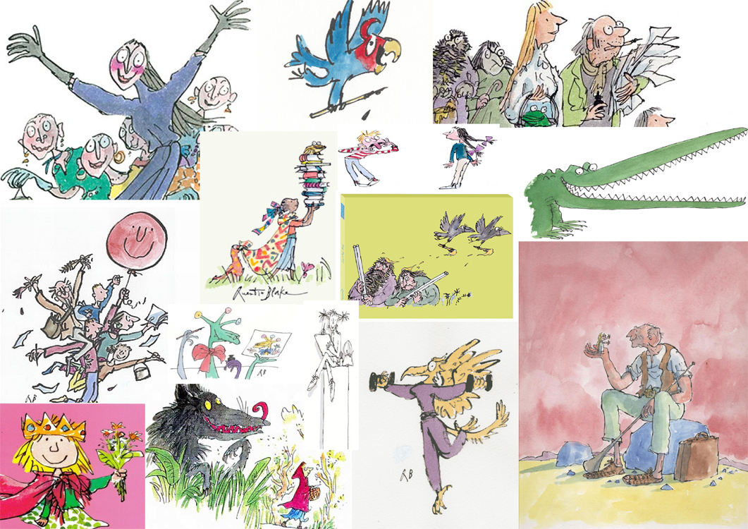 Design Context: Quentin Blake, animated illustration influence,