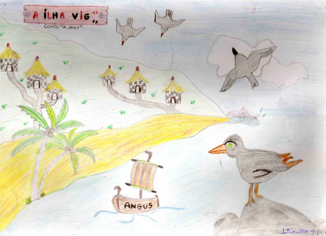 Escola de Leitores de Arões aLer+: Conto A Saga