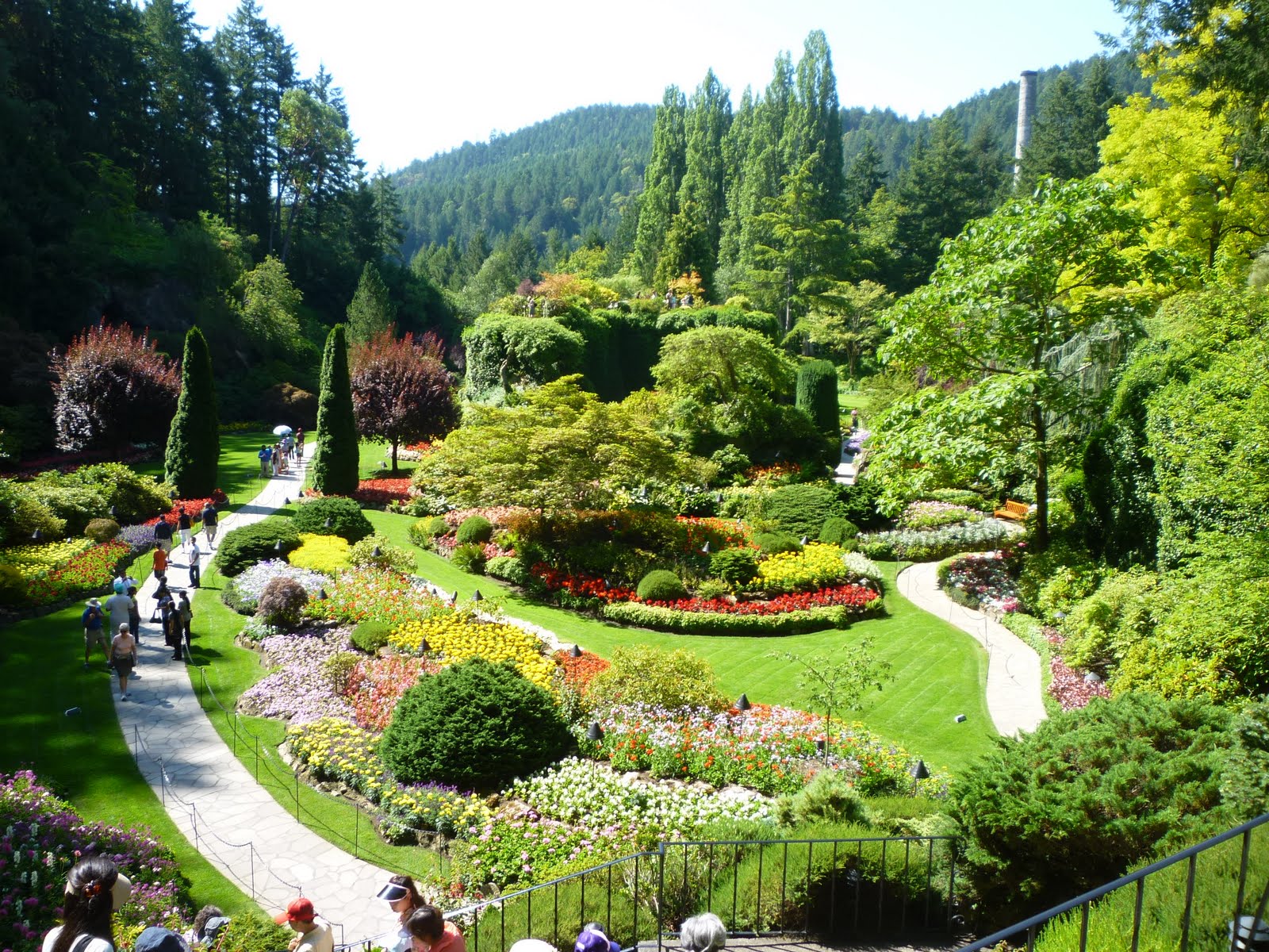 Adventures of Jeff and Jody: Butchart Gardens, British Columbia, Canada