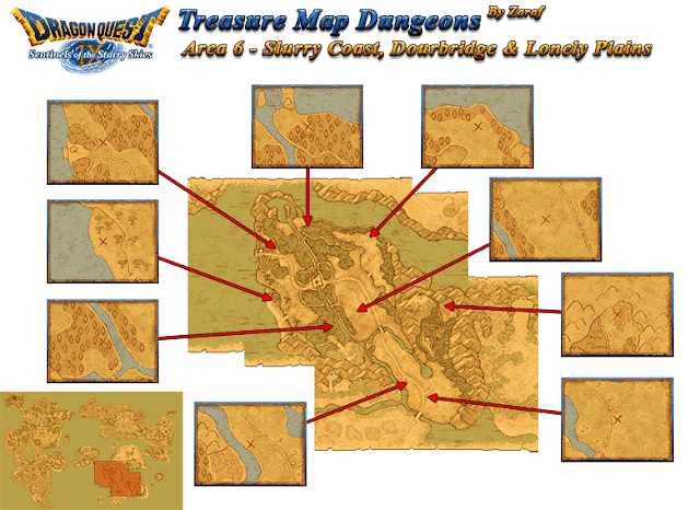 Dragon Quest 9 Treasure Maps - Video Games, Walkthroughs, Guides, News ...