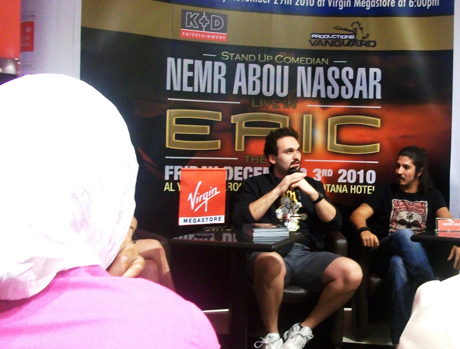 Dubomedy Talks: Performing Arts Scene Dubai: Comedian Nemr Abou Nassar ...