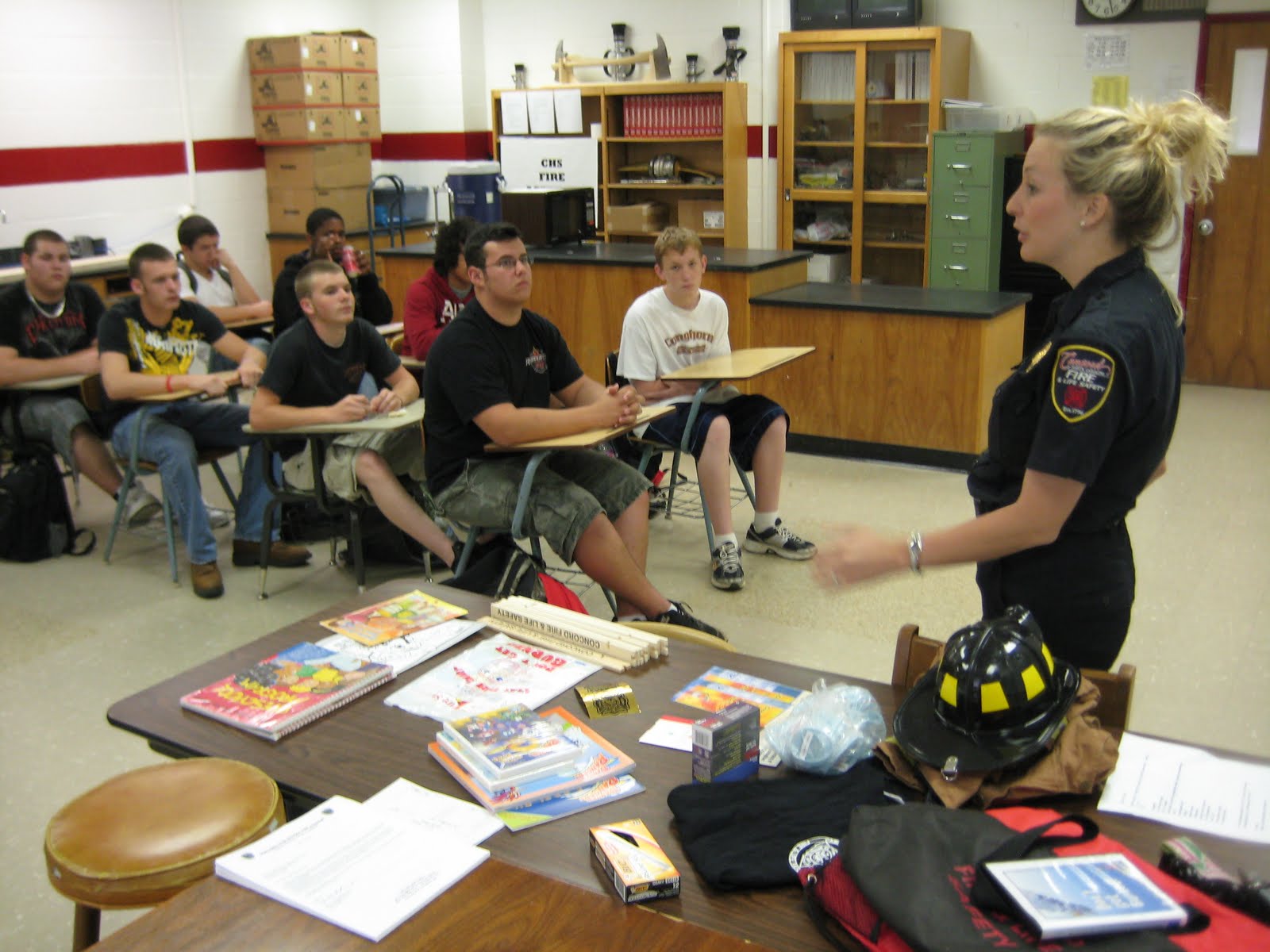 Concord High School Fire Academy: Ms. Amanda Butler - Fire & Life ...