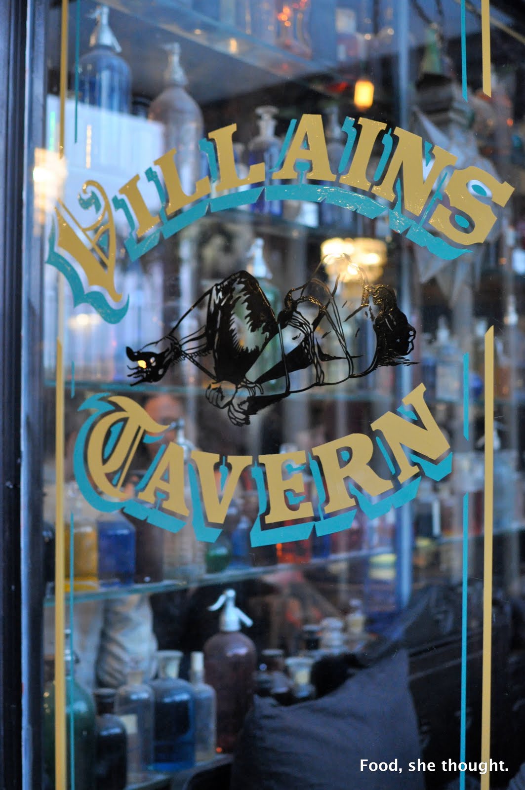 Food, she thought.: Photo Essay:Villains Tavern Opening Night