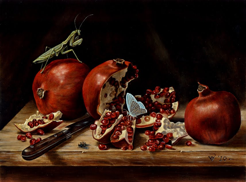 B.A.Vierling Painting: Vanitas exhibit at ART.FAIR 21 Cologne