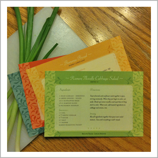 Kitchen Corners: DIY Recipe Cards: guest post with Maralee from Good ...