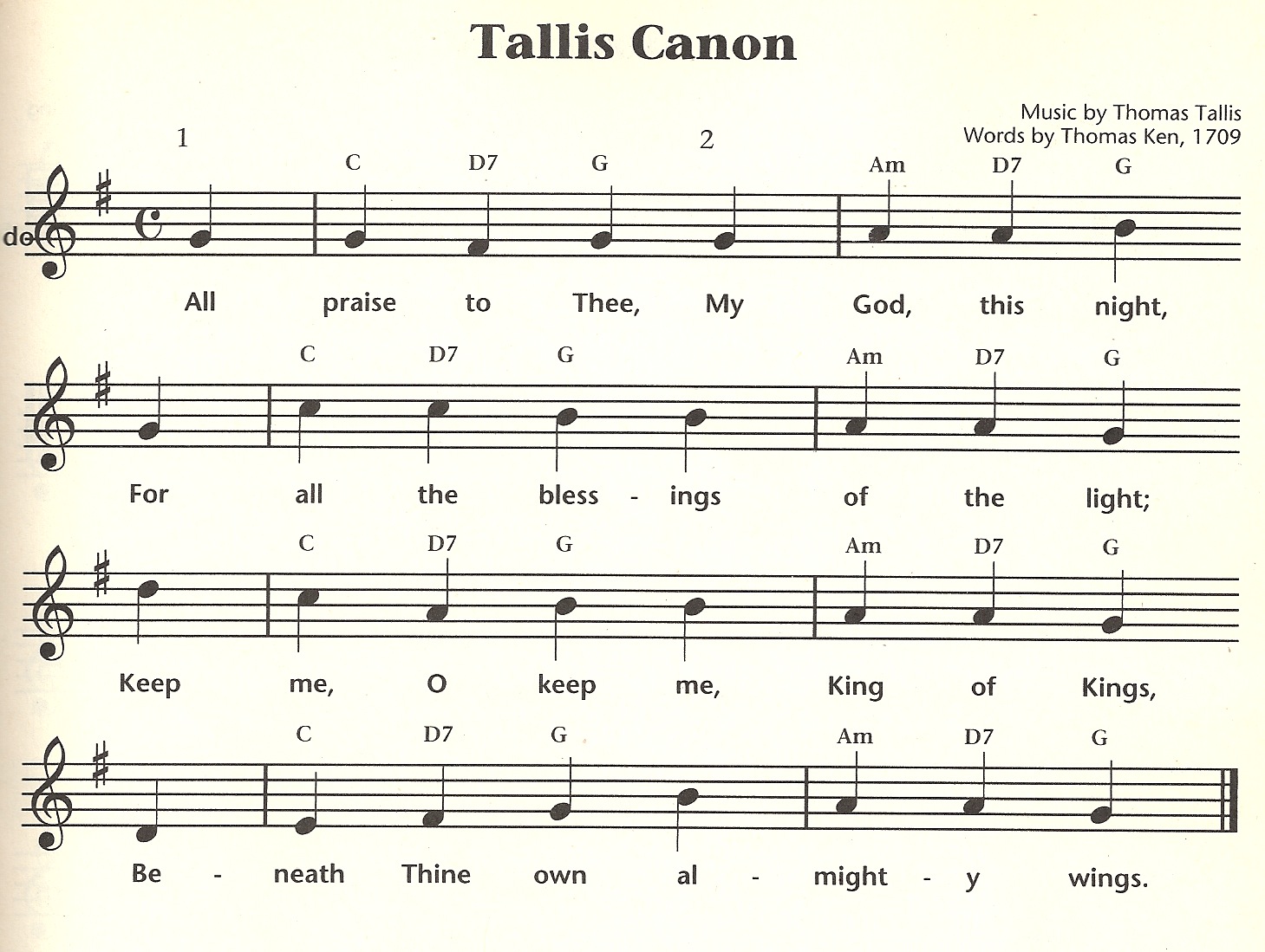Wonderland Avenue Music: "Tallis Cannon" - Melody