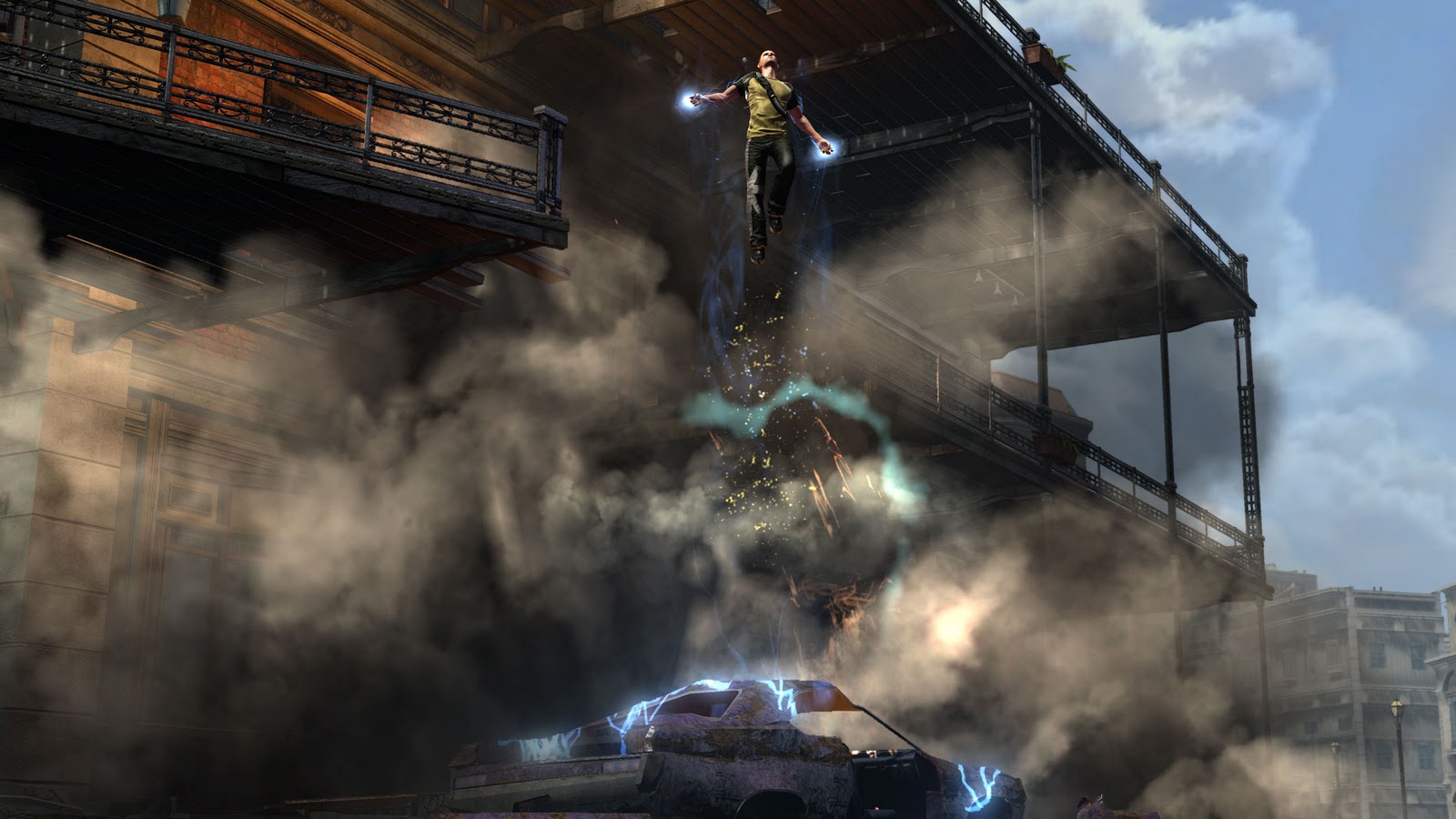 JAGGames: Novas imagens de InFamous 2 mostram o novo Cole